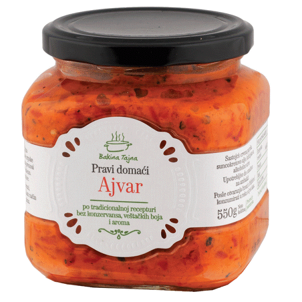 Domaći ajvar Bakina tajna 550g