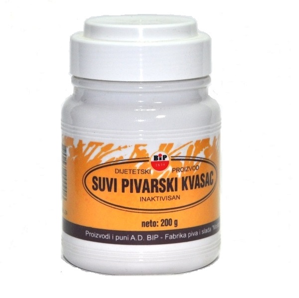 Suvi pivski kvasac u prahu Bip 200g